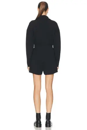 Varley Annika Playsuit - Black