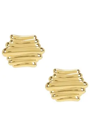 Khaite Crema Earrings - Gold