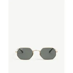 Ray-ban Octagon Frame Sunglasses - Gold