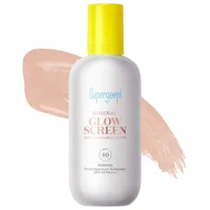 SUPERGOOP Glowscreen Soft-radiance Drops Mineral Spf 40 - Sunrise