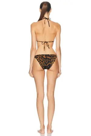 TOM FORD Wild Leopard Bikini Set - Camel
