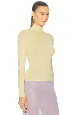 SELF-PORTRAIT Viscose Knit Top