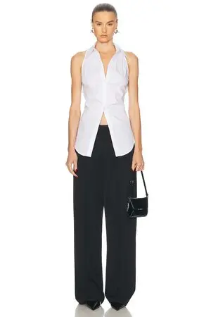 SIMONMILLER Loch Sleeveless Poplin Top