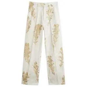 Dries Van Noten Pynam Japanese Print Trousers
