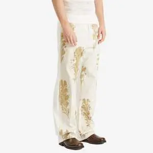 Dries Van Noten Pynam Japanese Print Trousers
