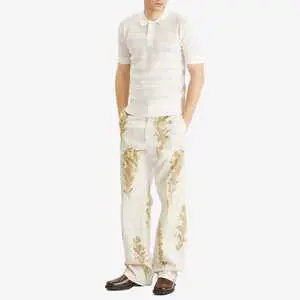 Dries Van Noten Pynam Japanese Print Trousers