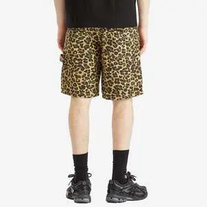 STAN RAY Big Job Painter Shorts - Leopard Camo