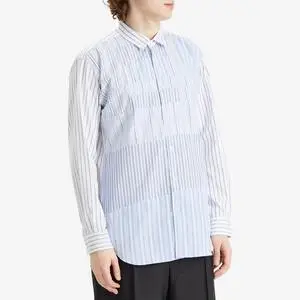 Comme Des Garçons Multi Check Mix Button Down Shirt