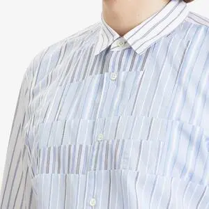 Comme Des Garçons Multi Check Mix Button Down Shirt