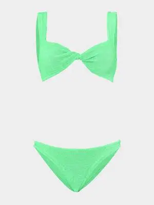 Hunza G Juno Bikini Set - Lime