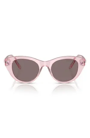 SWAROVSKI 48mm Round Sunglasses
