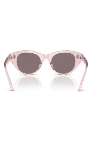 SWAROVSKI 48mm Round Sunglasses