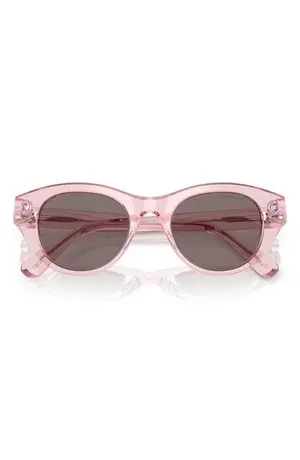 SWAROVSKI 48mm Round Sunglasses