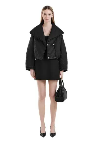 Rudsak Kalee Quilted Short Coat - Black