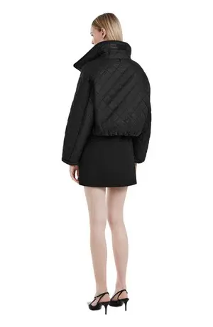 Rudsak Kalee Quilted Short Coat - Black