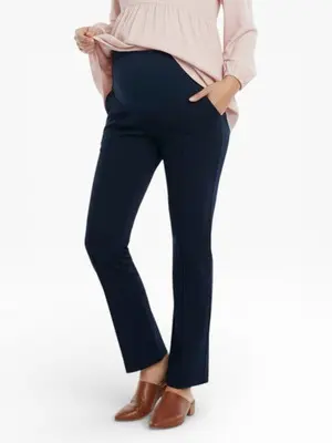 Motherhood Maternity Mia Secret Fit Over-the-belly Pants - Navy