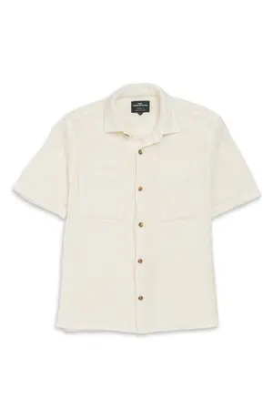 Rodd & Gunn Enstone Lane Short Sleeve Cotton Mesh Button-up Shirt
