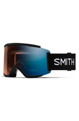 SMITH Squad Xl Chromapop™ Low Bridge Snow Goggles - Black /photochromic Blue