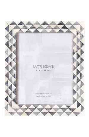 MATR BOOMIE Varuna Gray And Picture Framehandcrafted Bone - White