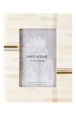 MATR BOOMIE Mukhendu Cream Picture Framecarved Bone - White