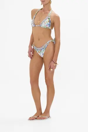 Camilla Eyelet Tie Bikini Set