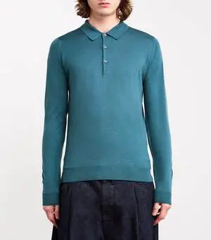 John Smedley Merino Wool Belper Polo Shirt