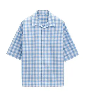 Loewe Cotton-blend Short-sleeve Shirt