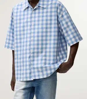 Loewe Cotton-blend Short-sleeve Shirt