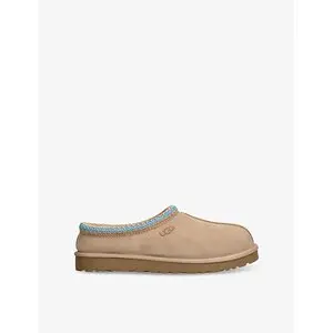 UGG Tasman Shearling-lined Suede Slippers - Bone