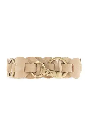 Isabel Marant Isabel Marant Iota Hook Fastened Belt - Beige