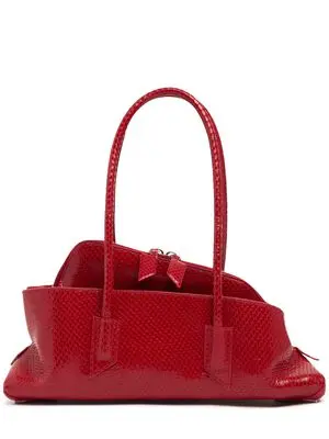 Attico THE ATTICO Small La Passeggiata Printed Bag - Red
