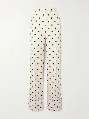 Valentino Garavani Polka Dots Pants For Women