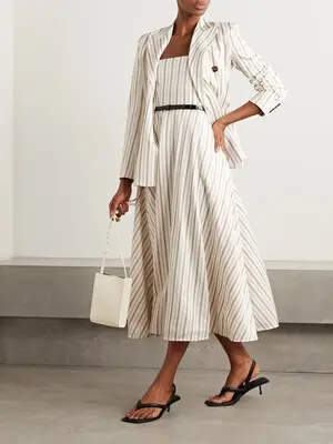 Max Mara Pensile Double-breasted Blazer - Ecru