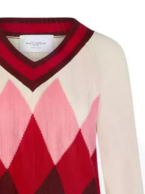 BALLANTYNE Cotton-cashmere Jumper - White