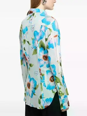 Acne Studios Floral-print Shirt