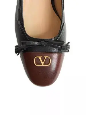 Valentino Garavani Ballerina Flats In Kidskin