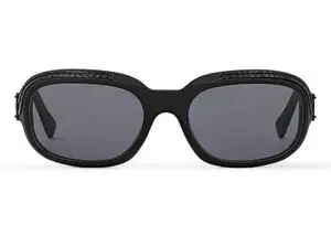 LOUIS VUITTON 1.0 Millionaires Oval Sunglasses - Deep Black (z2721u)