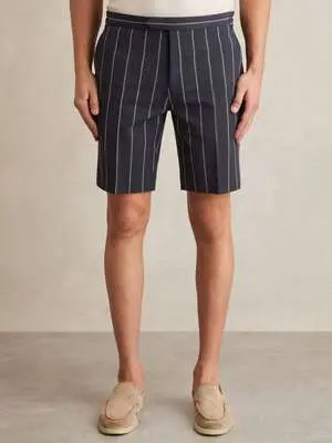 REISS Vine Striped Tailored Shorts