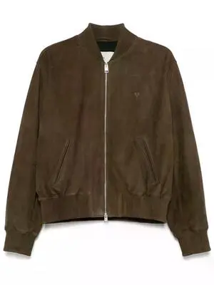 Ami Suede Bomber Jacket