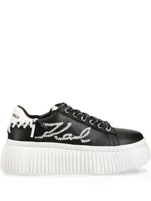 Karl Lagerfeld Logo-stitched Sneakers