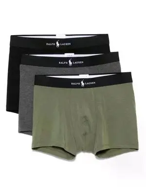 Polo Ralph Lauren Logo-waistband Boxers - Black