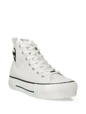 Karl Lagerfeld Logo-patch Sneakers - White