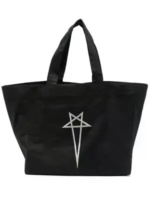 Rick Owens Logo-embroidered Tote