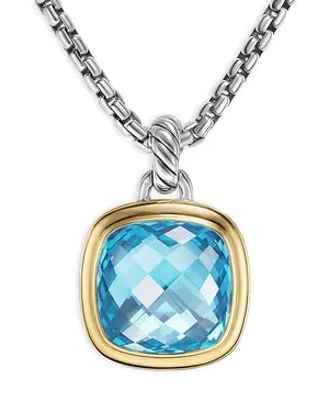 David Yurman David Yurman Albion Pendant In Sterling Silver And 18K Yellow Gold Silver
