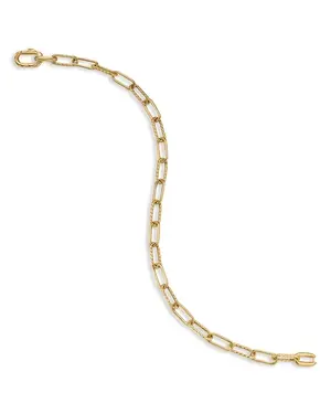 David Yurman Dy Madison Chain Bracelet In 18k Yellow