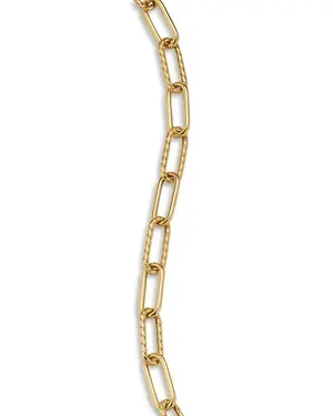 David Yurman Dy Madison Chain Bracelet In 18k Yellow