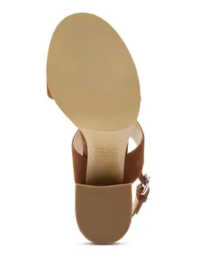 La Canadienne Flemming Suede Sandals - Cafe