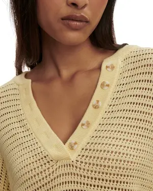 Varley Callie Knit Top - Anise Flow