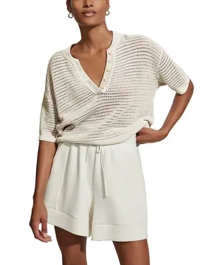 Varley Callie Knit Top - Egret