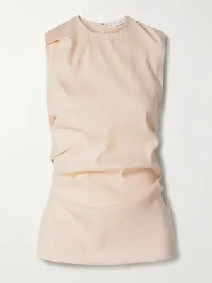 Proenza Schouler White Label Anoushka Ruched Tank - Neutrals